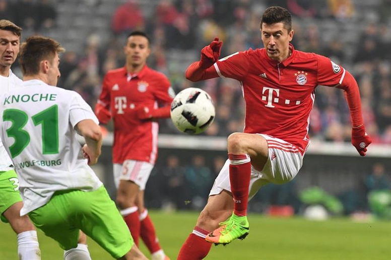 Un Bayern pálido se mete en cuartos de la Pokal a costa del Wolfsburgo