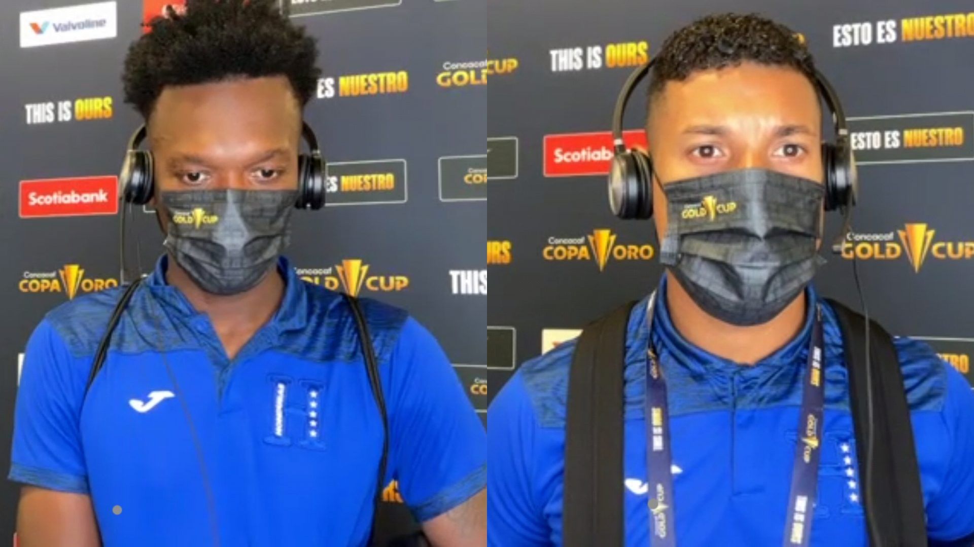 Félix Crisanto y Bryan Acosta valoran la victoria de Honduras ante Panamá