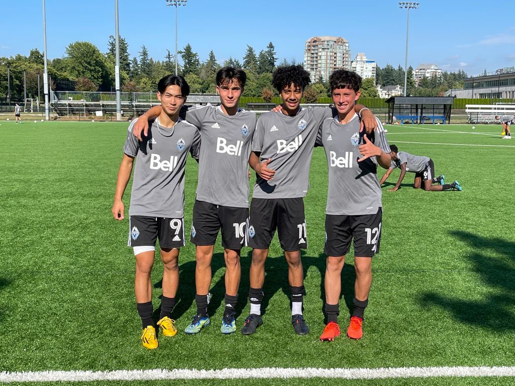 Edwin Espinal, catracho que juega en el Whitecaps U17, listo para Honduras