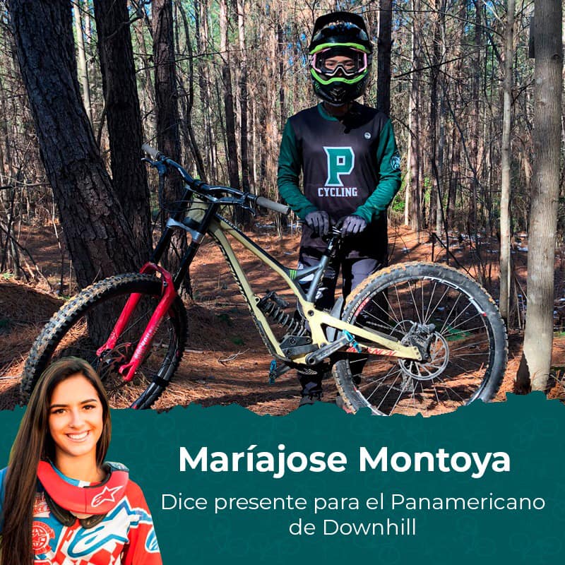 Mariajosé Montoya representa a Honduras en Panamericano de Downhill