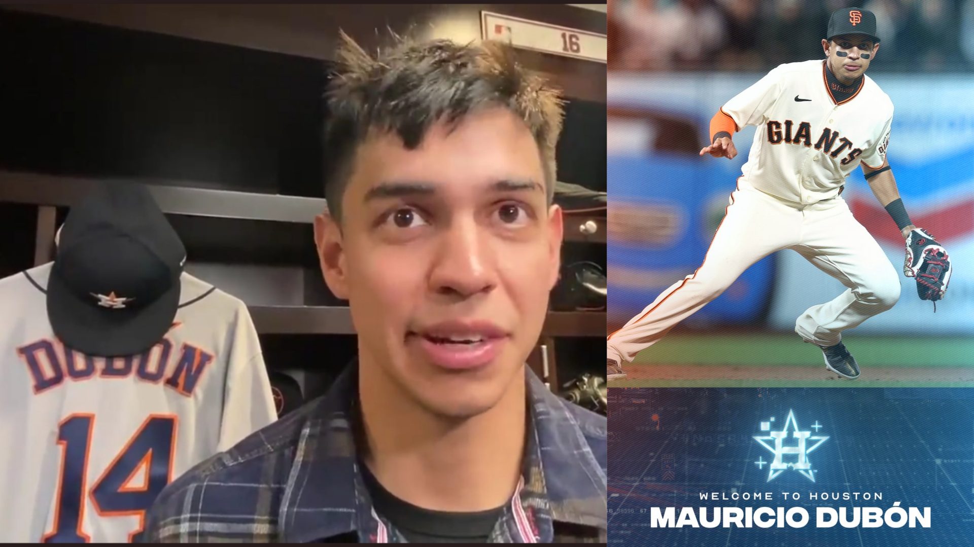 Mauricio Dubón: "Es muy emocionante estar aquí"