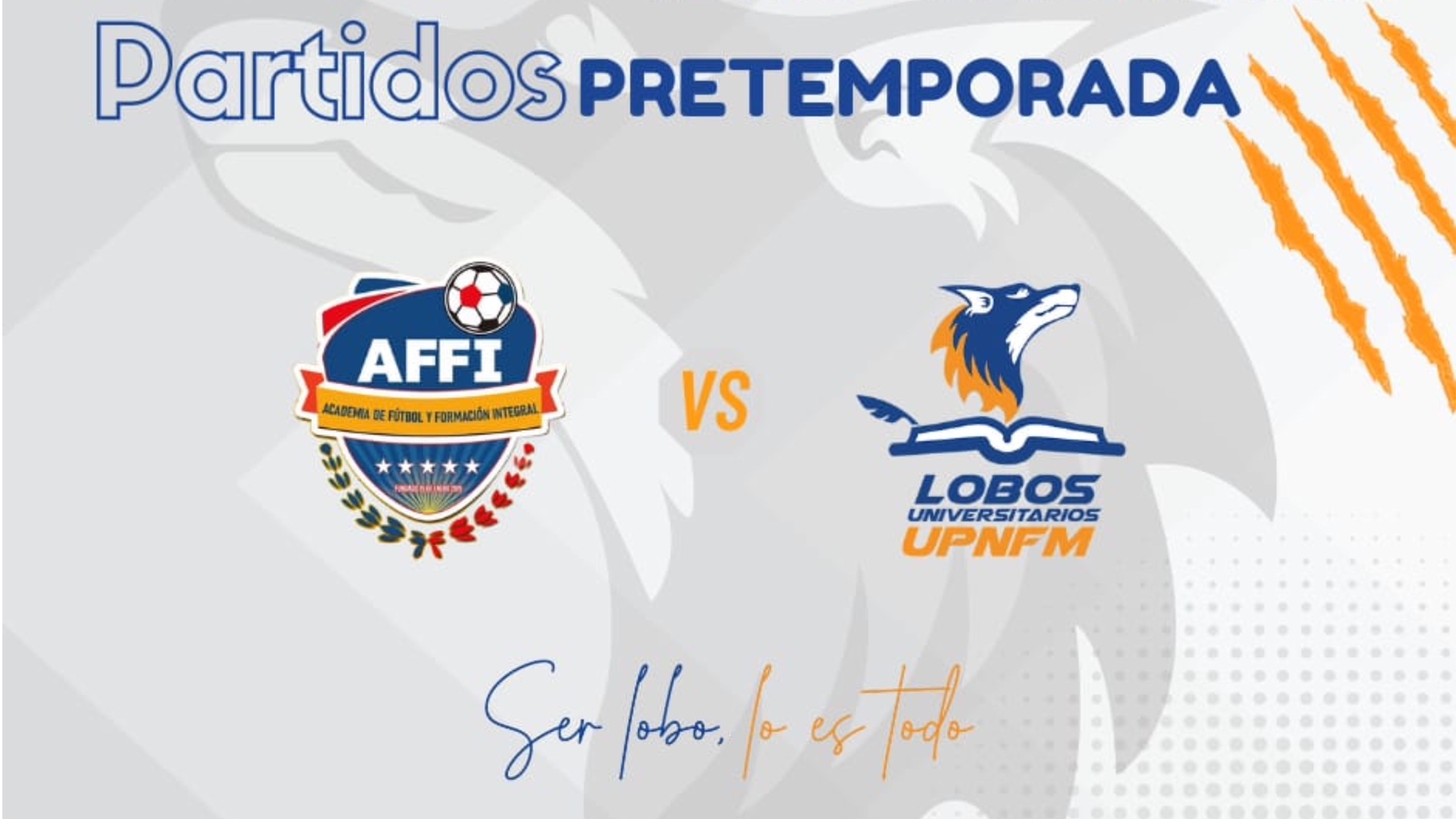 Lobos UPNFM anuncia partido de preparación de cara al Clausura 2022