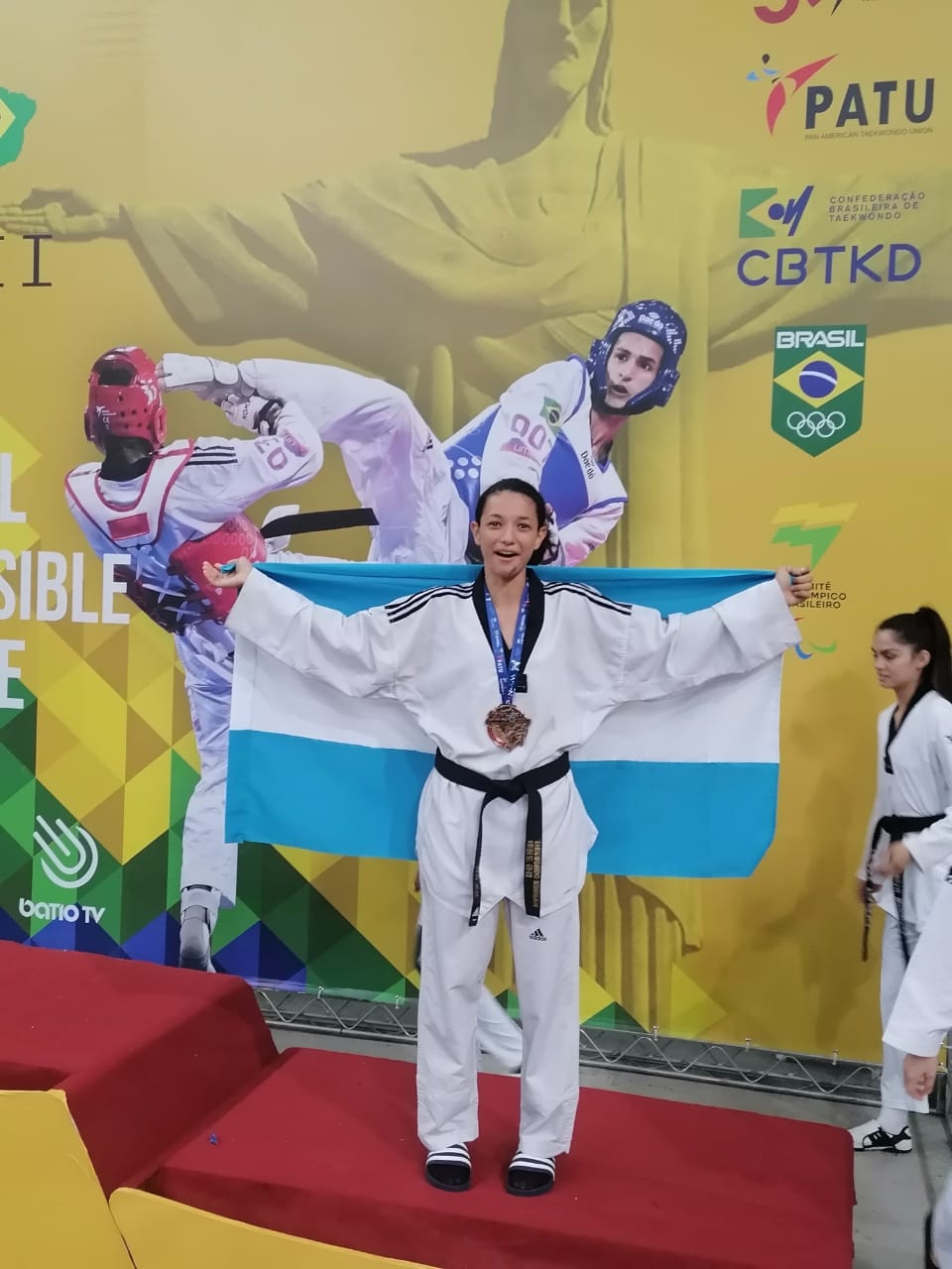 Riccy Talbott gana bronce en Brasil y confirma su condición de #1
