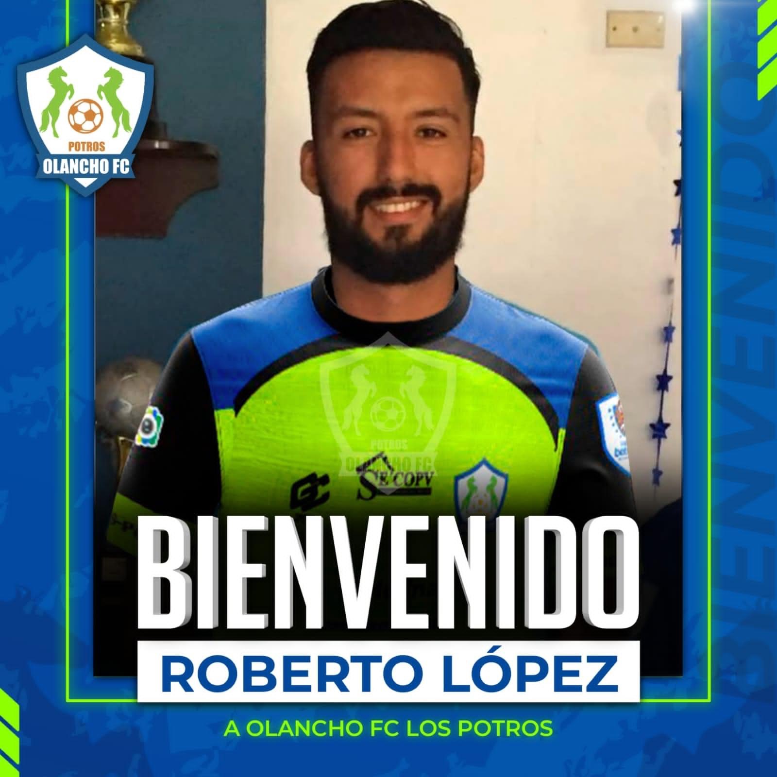 Roberto ‘Pipo’ López nuevo guardameta del Olancho FC