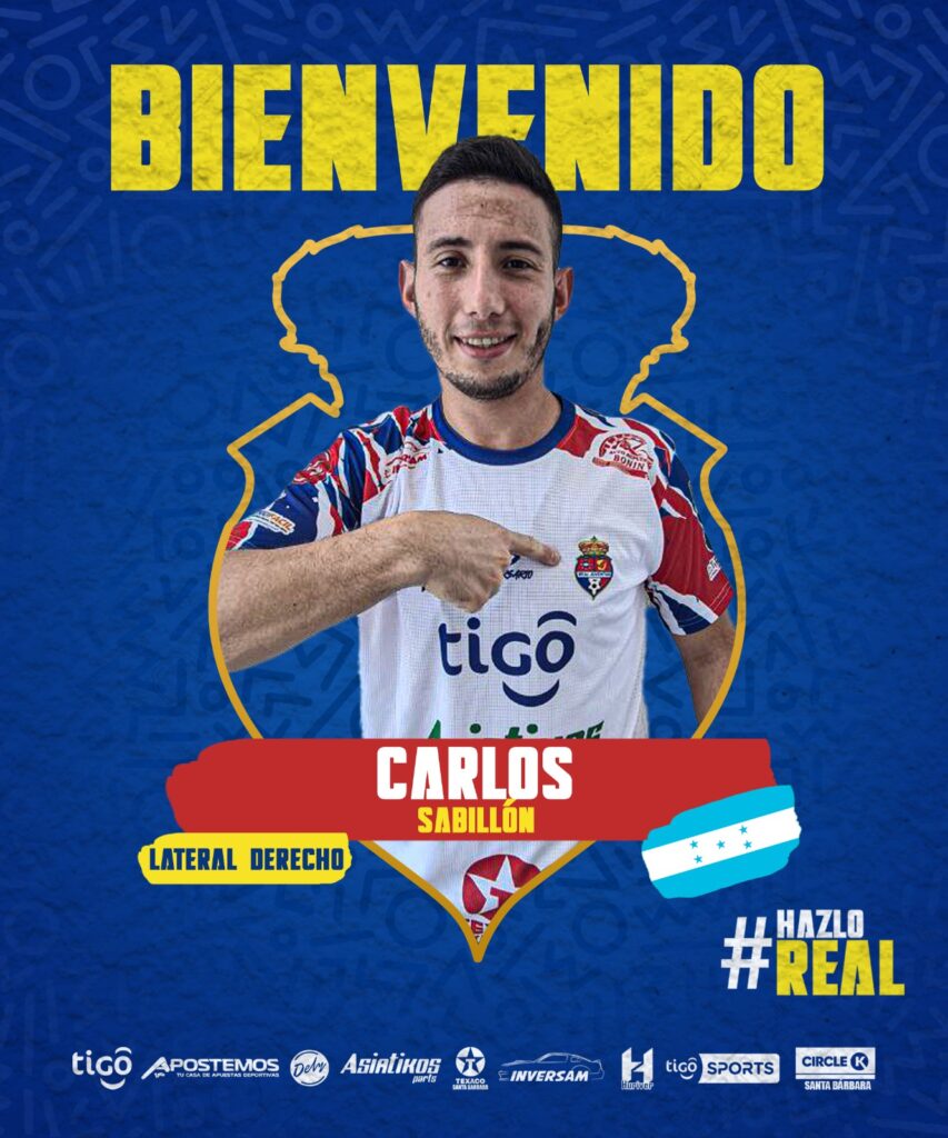 Carlos Sabillón se una a la defensa del Real Juventud