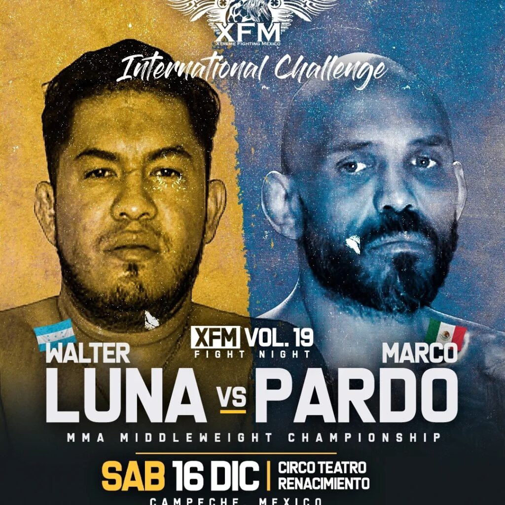 Walter Luna, campeón de la Liga XFM International Challenge
