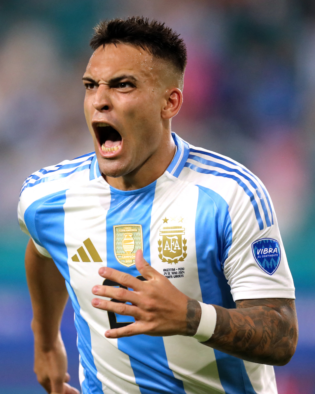 Argentina líder perfecto, vence a Perú en USA 2024