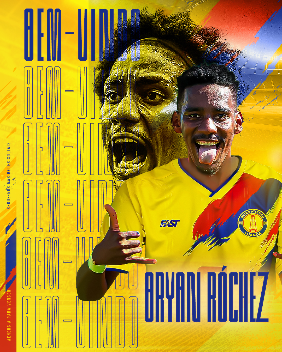 OFICIAL: Bryan Róchez es jugador de Petro Atlético de Luanda